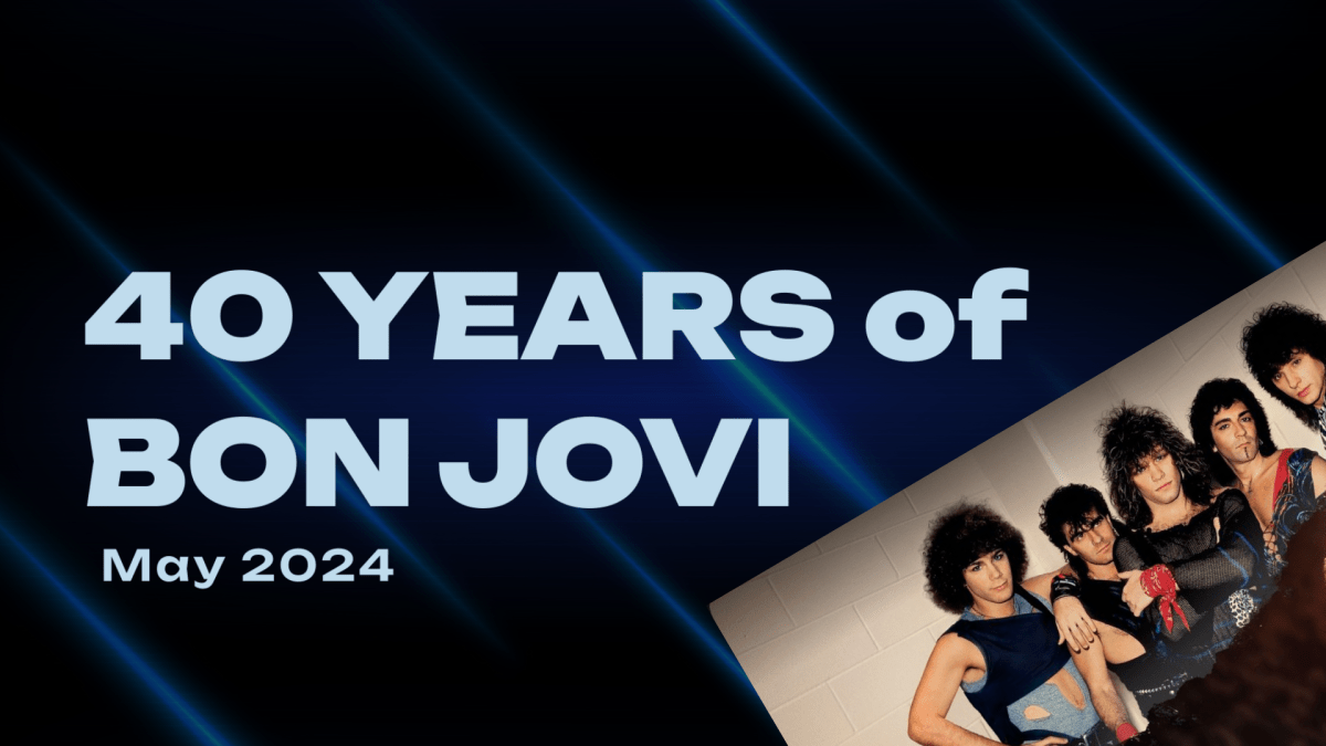 That’s why the legacy matters – 40 years of Bon Jovi – Mosmondesign